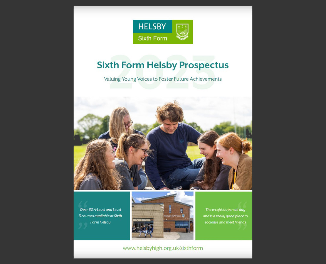 View our Sixth Form Prospectus - Helsby Sixth Form