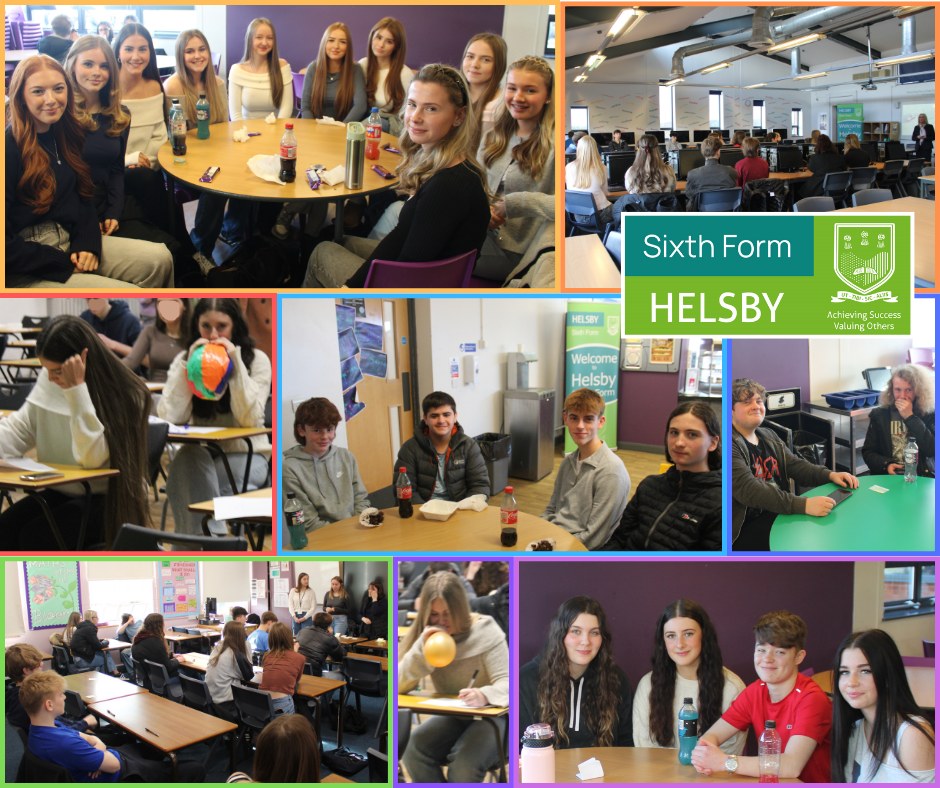 Y11 Sixth Form Taster Day - Helsby High School